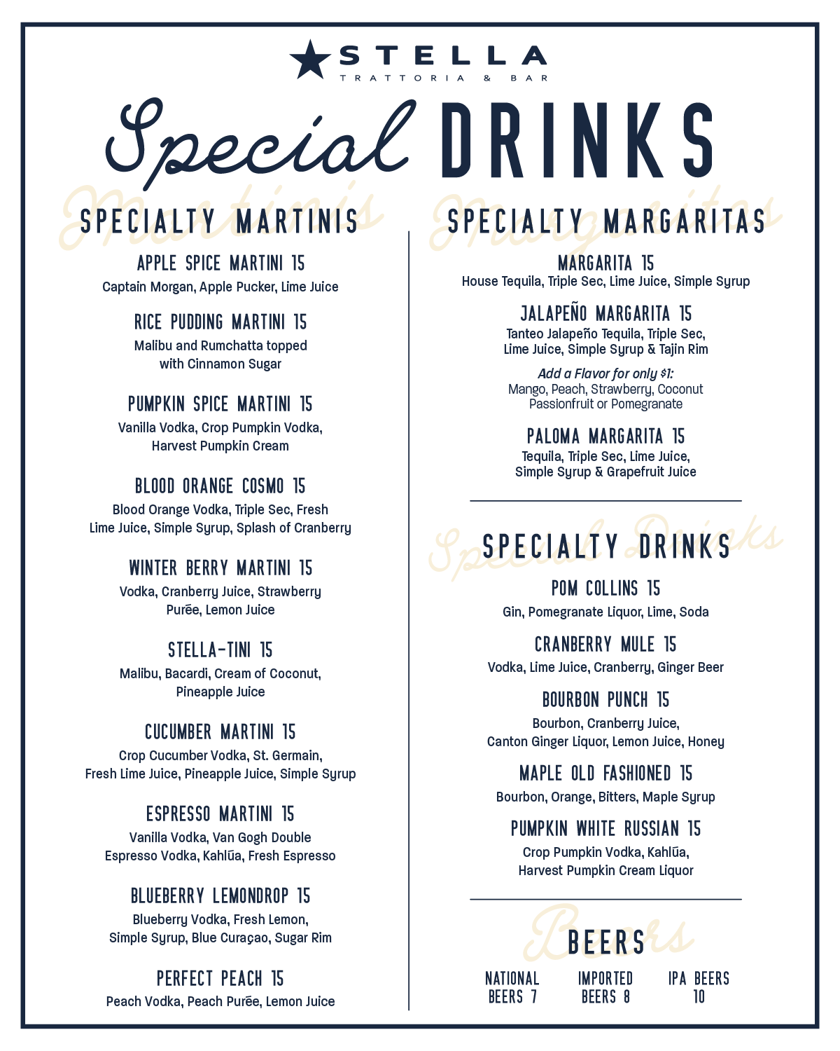 Stella Trattoria – Italian Pizzeria & Restaurant in Blue Point, NY