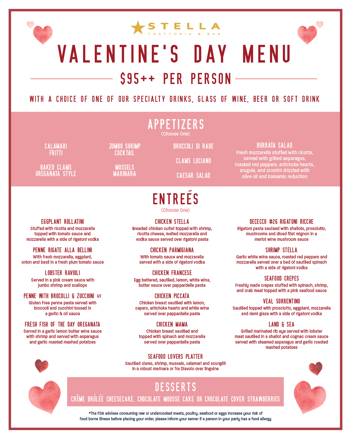 Stella Trattoria – Italian Pizzeria & Restaurant in Blue Point, NY